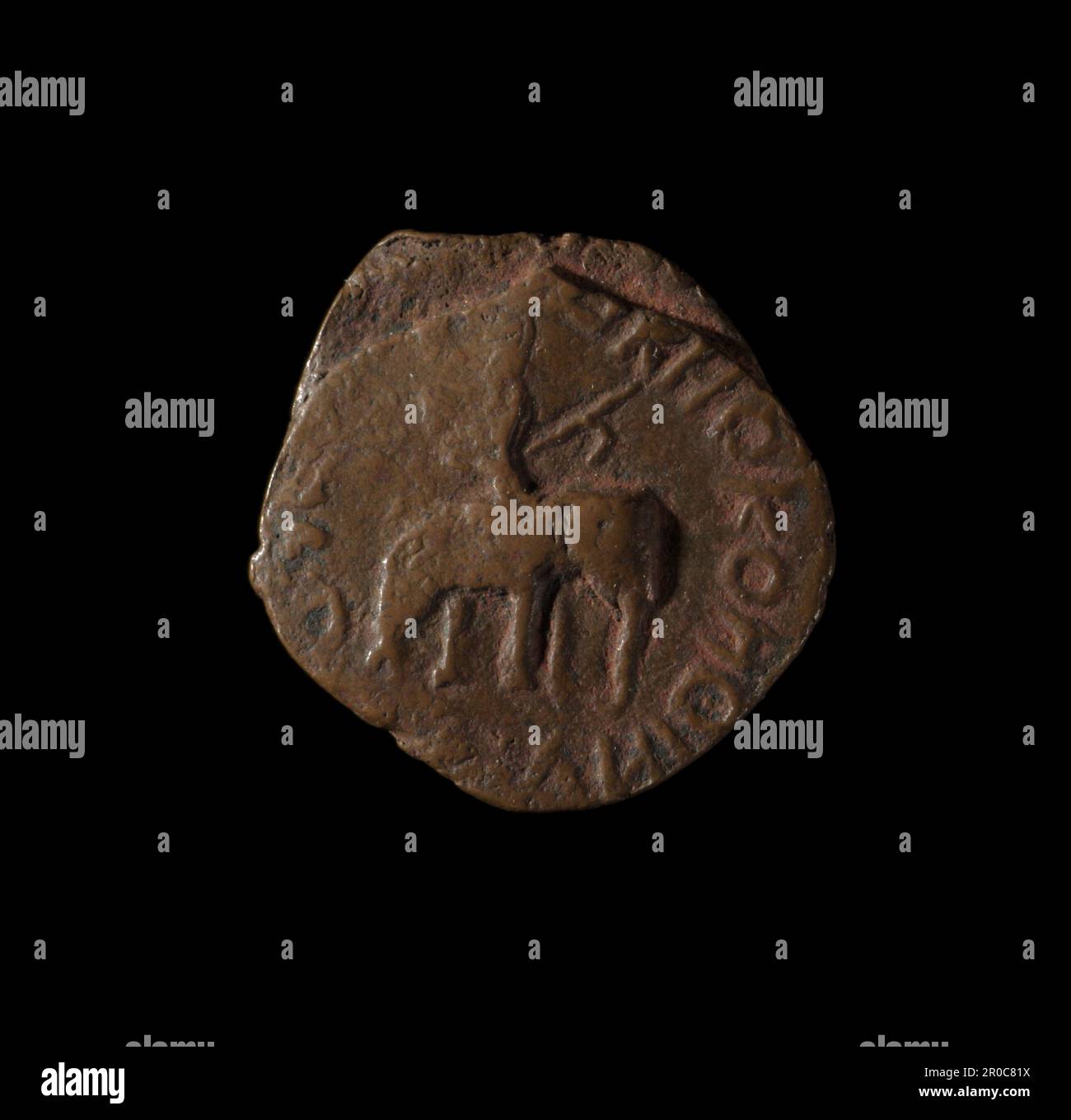 Ancient india coin kushan hi-res stock photography and images - Alamy