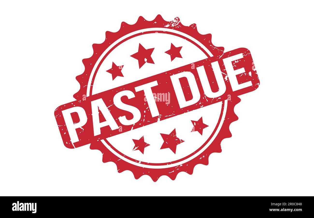 Past Due Stamp Seal Vector Illustration Stock Vector Image & Art - Alamy