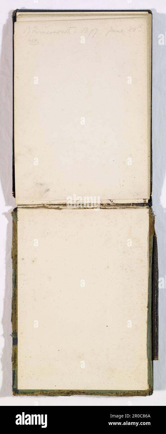 Sketchbook, watercolours, 1875-1877. Myra Louisa Bunce (1854-1919 ...