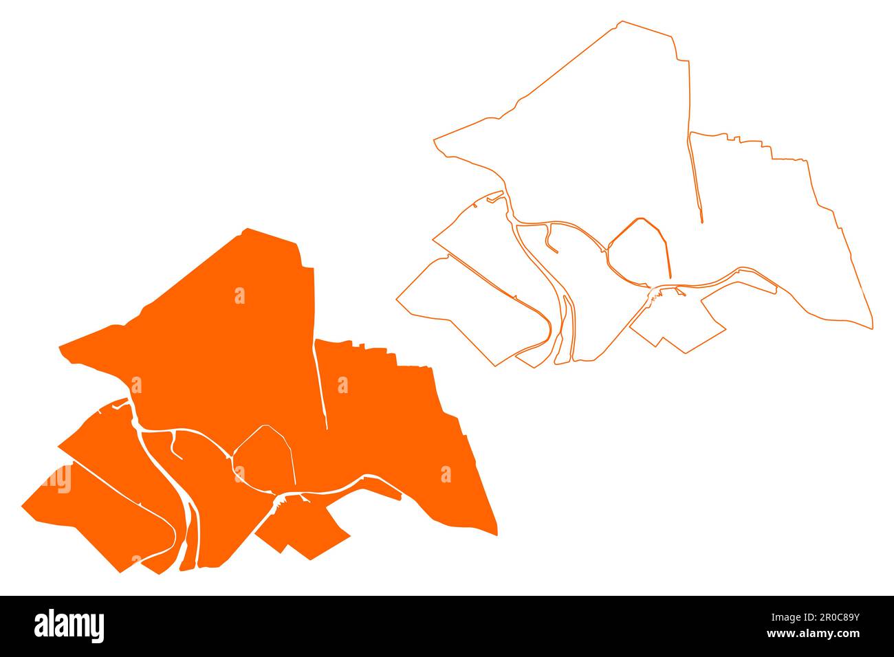Map of gouda hi-res stock photography and images - Alamy