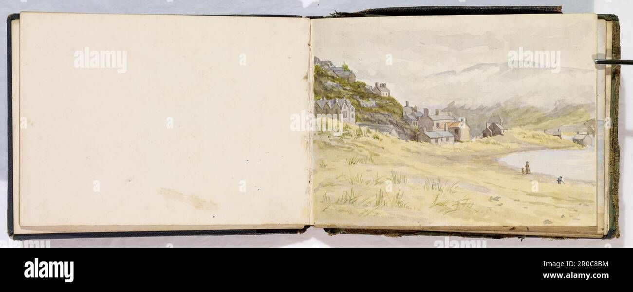 Sketchbook, watercolours, 1875-1877. Myra Louisa Bunce (1854-1919 ...