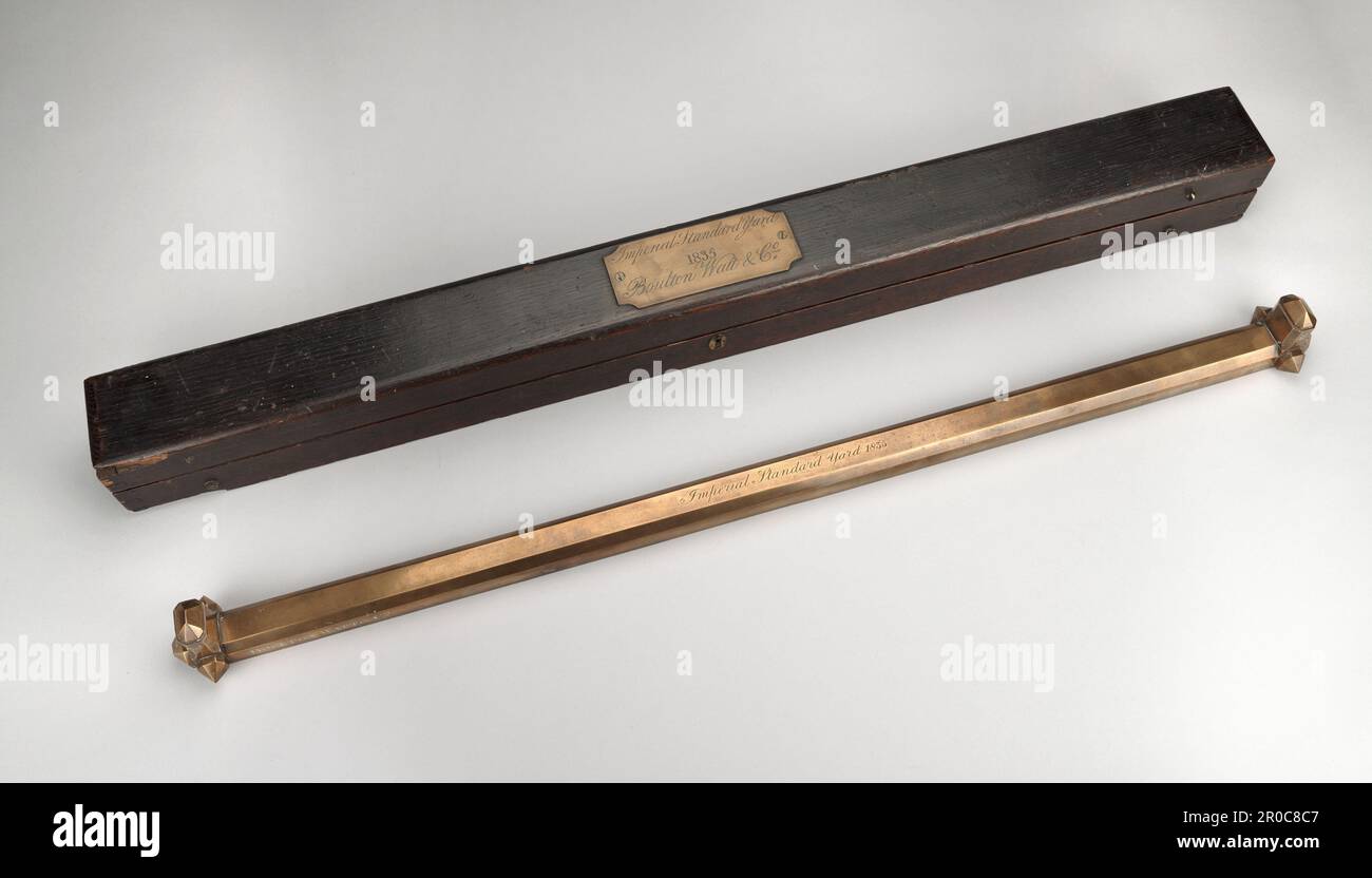 Imperial Standard Yard, 1825. Maker: Isaac Blackburn. Measuring ...
