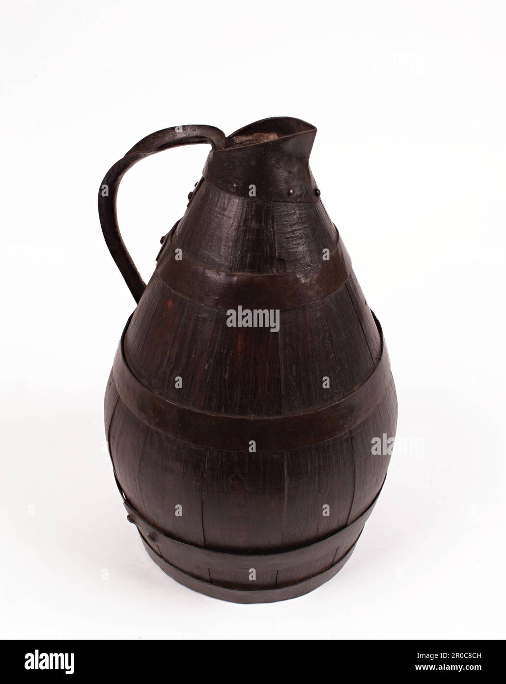 Coopered Jug, 1750-1800. Pinto Collection - Purchased from Edward H ...