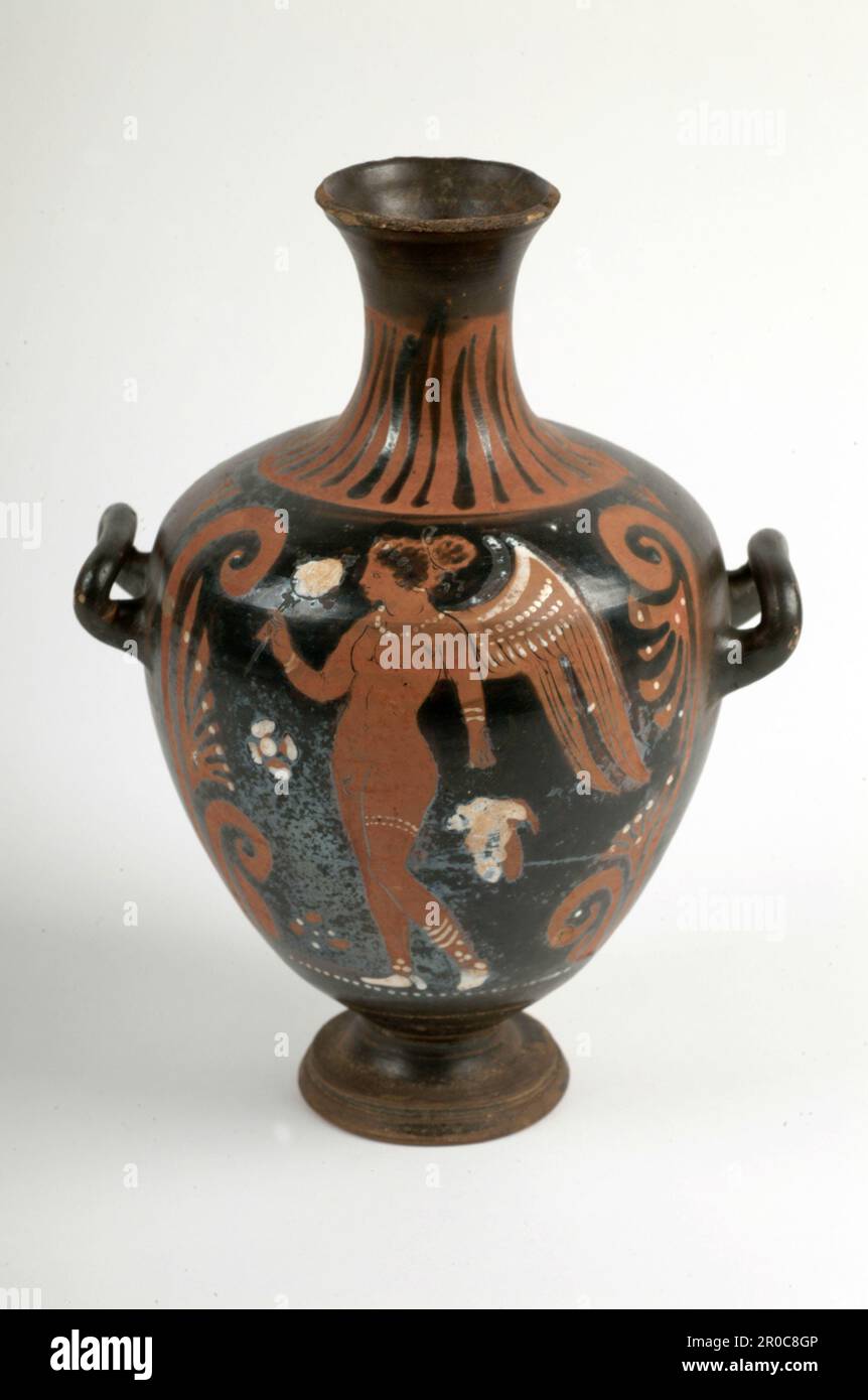Hydria, 400-200 BC. Sicily, Italy. Ancient Greek Hydria (pitcher with ...