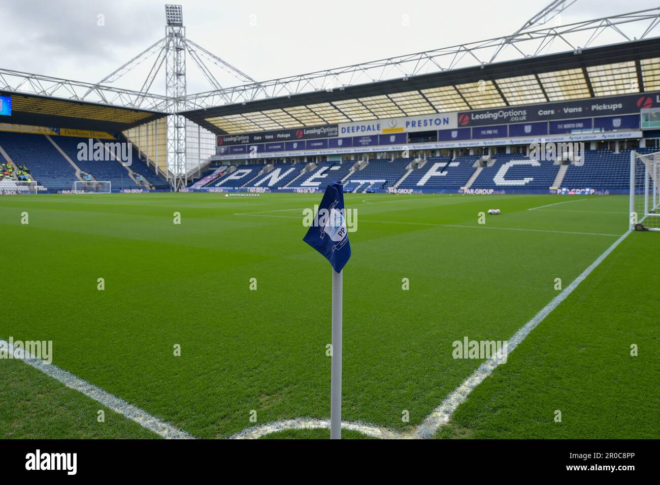 Deepdale football ground hi-res stock photography and images - Alamy