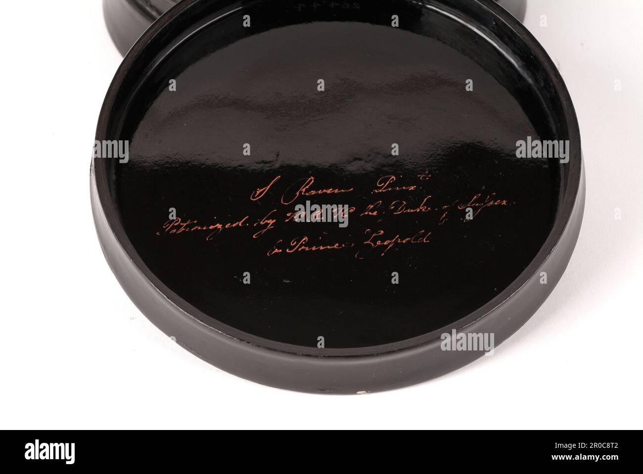 Portrait of King George IV,1822. Samuel Raven. Snuff box Stock Photo ...