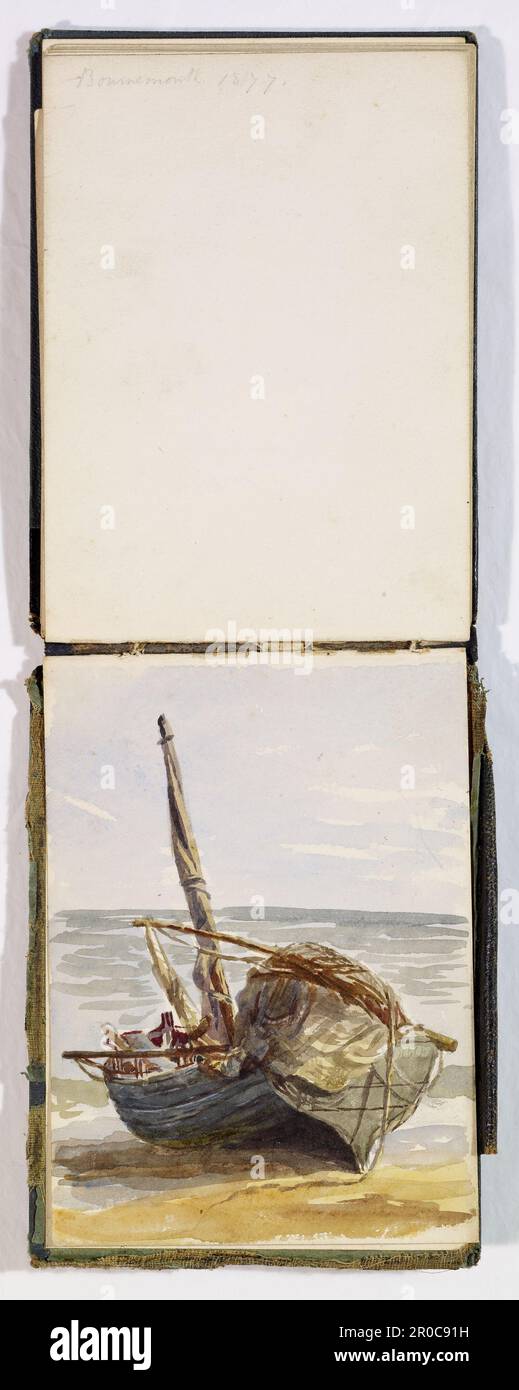 Sketchbook, watercolours, 1875-1877. Myra Louisa Bunce (1854-1919 ...