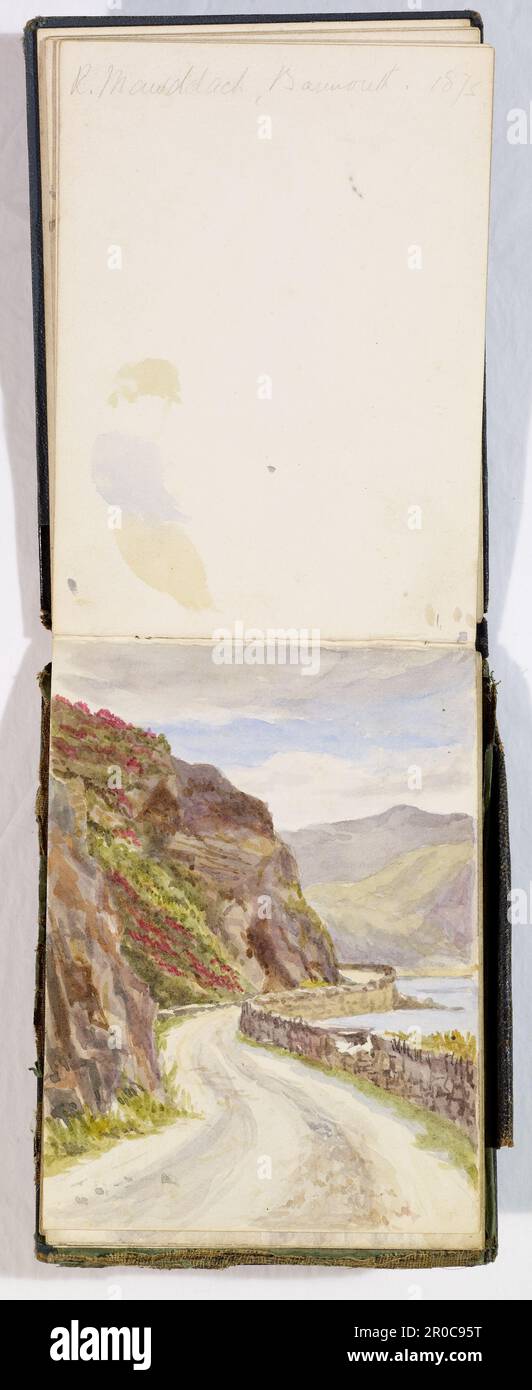 Sketchbook, watercolours, 1875-1877. Myra Louisa Bunce (1854-1919 ...