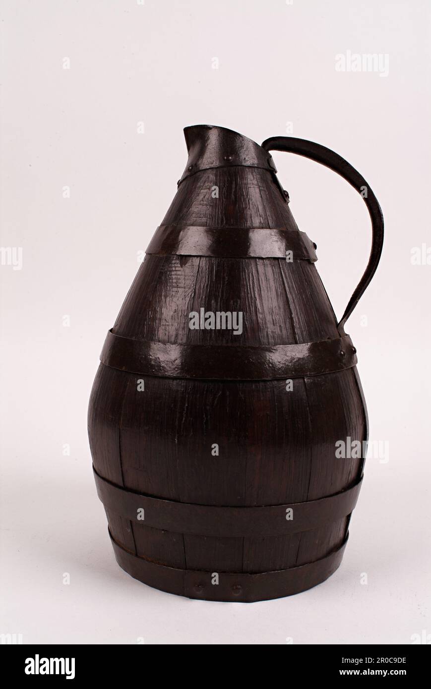 Coopered Jug, 1750-1800. Pinto Collection - Purchased from Edward H ...