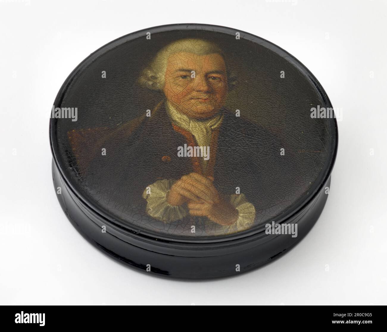 Snuff Box - Portrait of John Baskerville (1706-1775). Artist: Samuel ...
