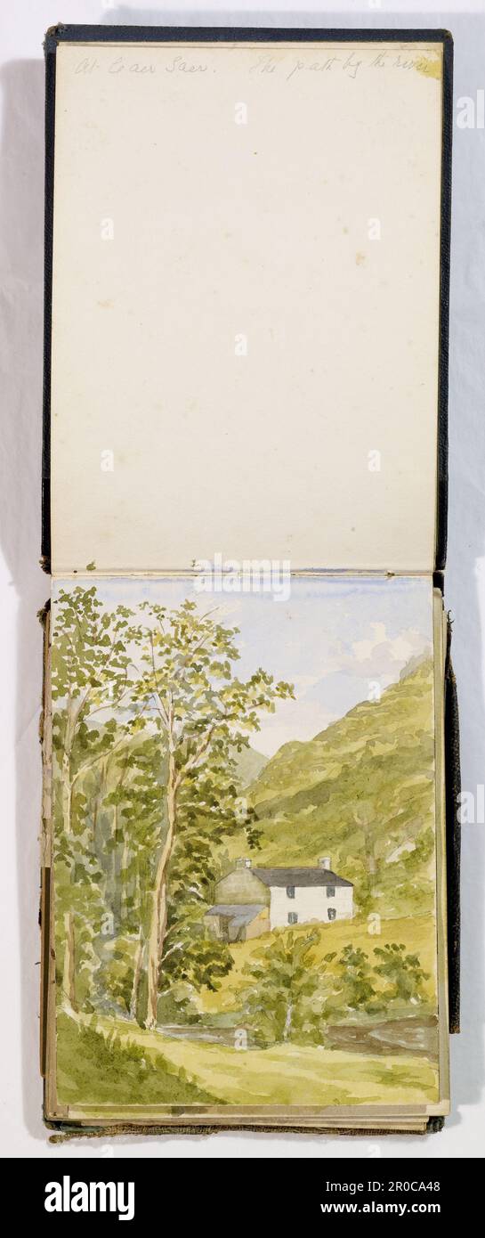 Sketchbook, watercolours, 1875-1877. Myra Louisa Bunce (1854-1919 ...