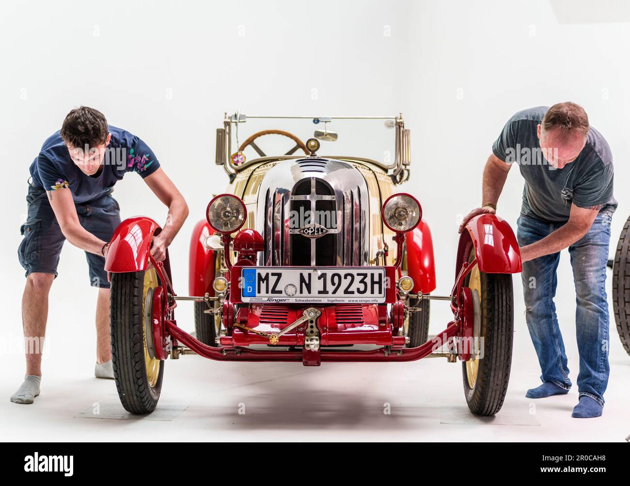 Hesse, Germany. 08th May, 2023. 08 May 2023, Hesse, Rüsselsheim: The ...