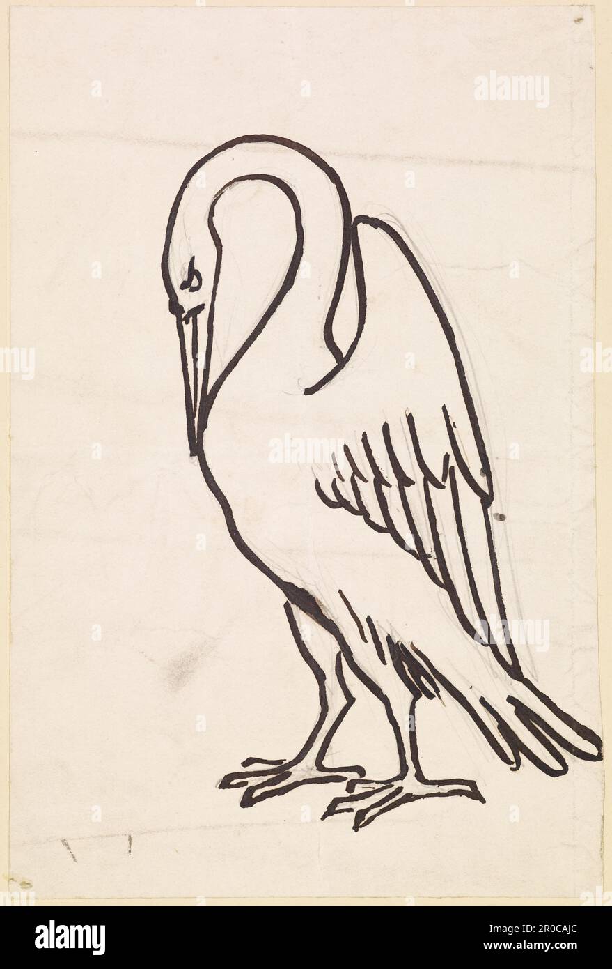 Pelican in her Piety, 1860. Artist: Dante Gabriel Rossetti Stock Photo ...