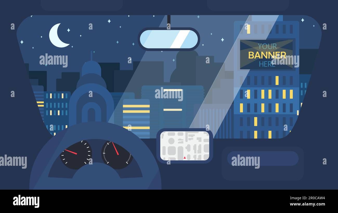 Night gps Stock Vector Images - Alamy