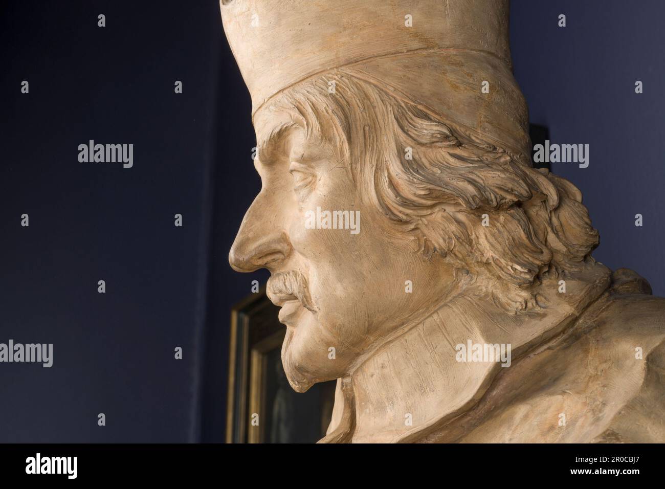 Cardinal Mattei (d.1687), 1687. Terracotta Sculpture. Sculptor: Lorenzo ...