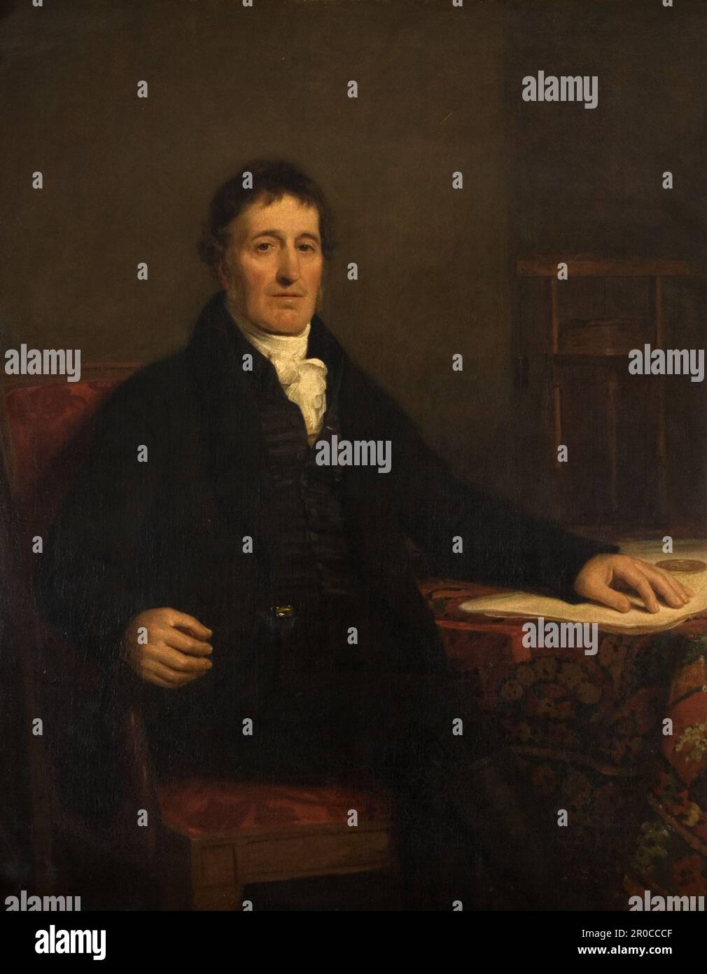 Portrait of William Murdoch (1754-1839), 1823. By John Graham-Gilbert ...