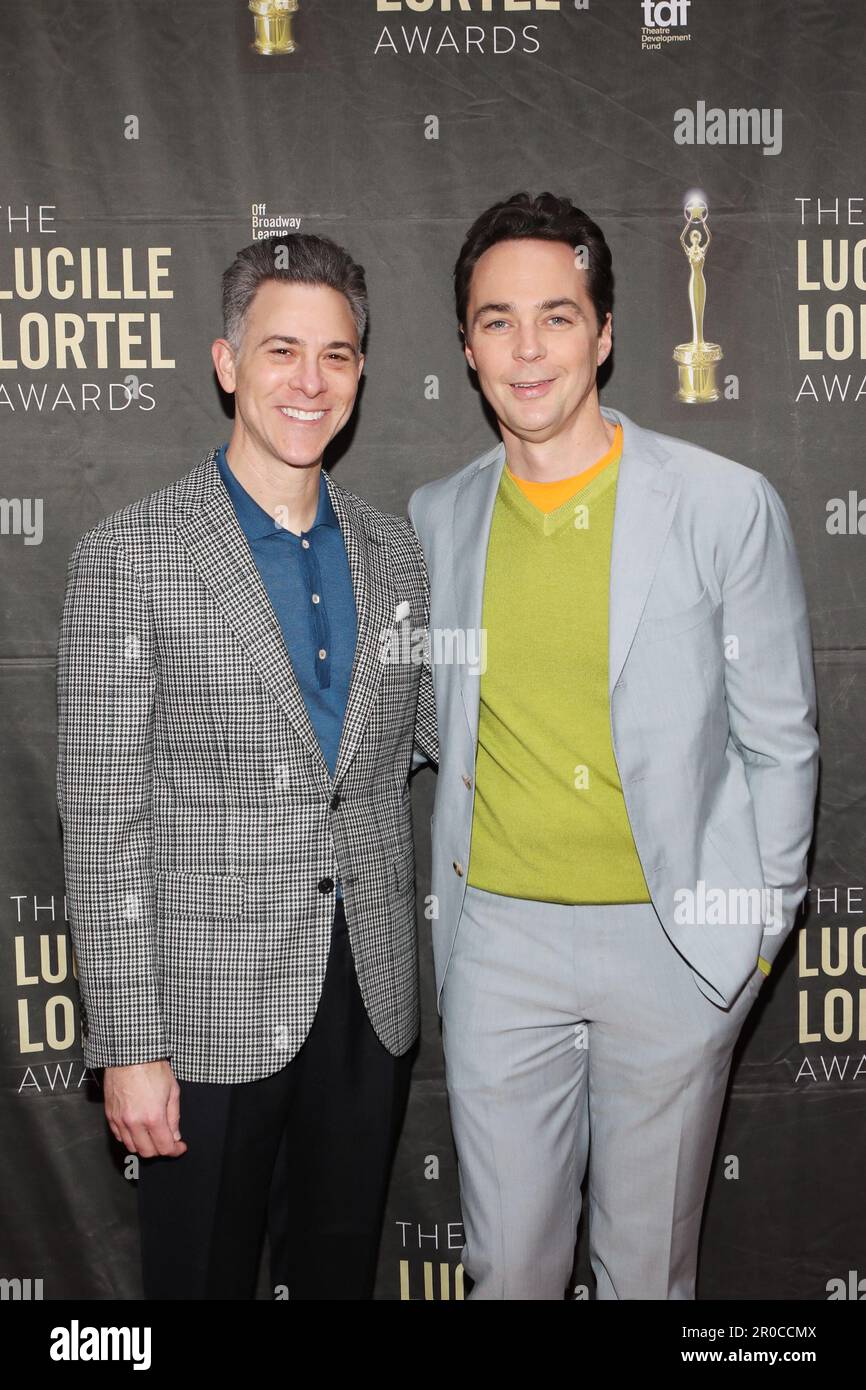 New York, United States. 07th May, 2023. Todd Spiewak and Jim Parsons ...