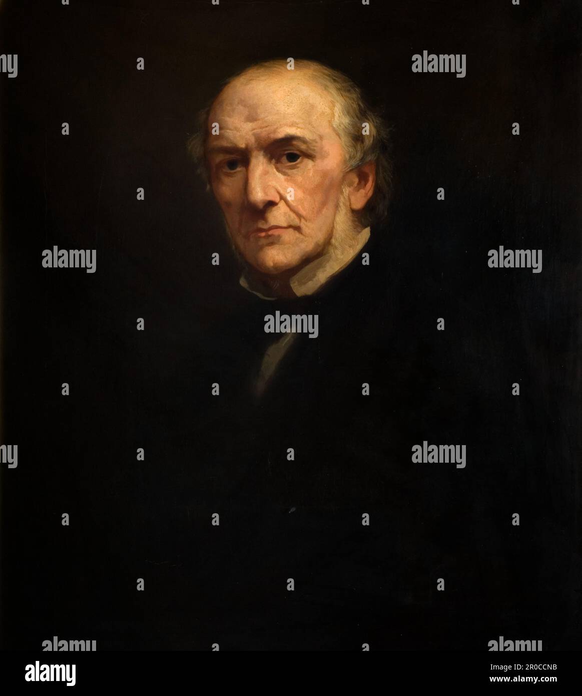Portrait of William Ewart Gladstone (1809-1898), 1877. By William ...