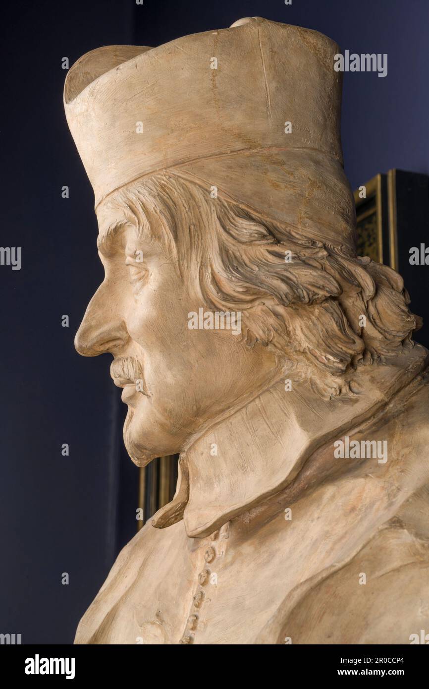 Cardinal Mattei (d.1687), 1687. Terracotta Sculpture. Sculptor: Lorenzo ...
