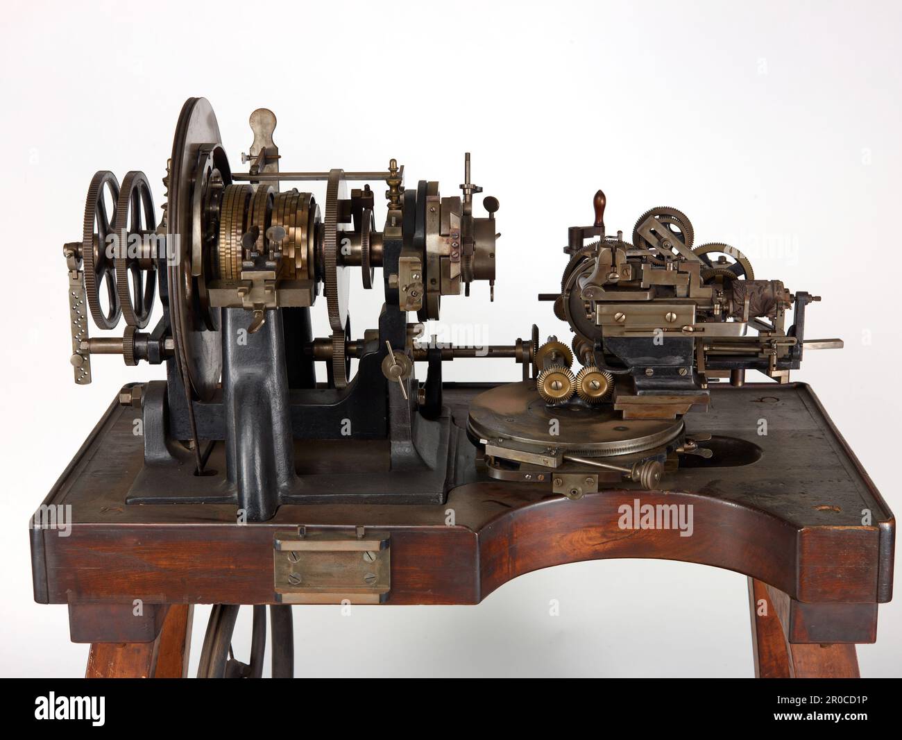 Engine-Turning Lathe, 1911. Manufacturer:. R.A. Lienhard, Switzerland ...