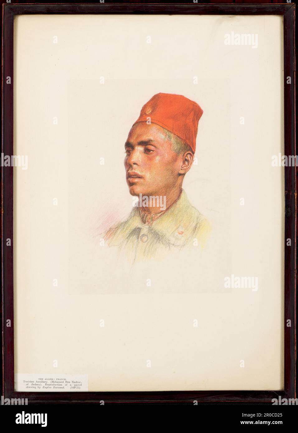 The Allies: France: Tunisian Auxiliary, Mohamed Ben Nadroe of Jadary ...