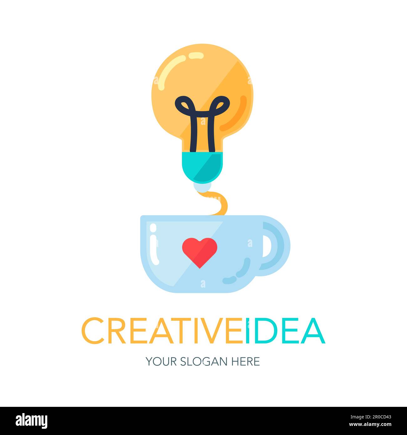 Tea tech logo hi-res stock photography and images - Alamy