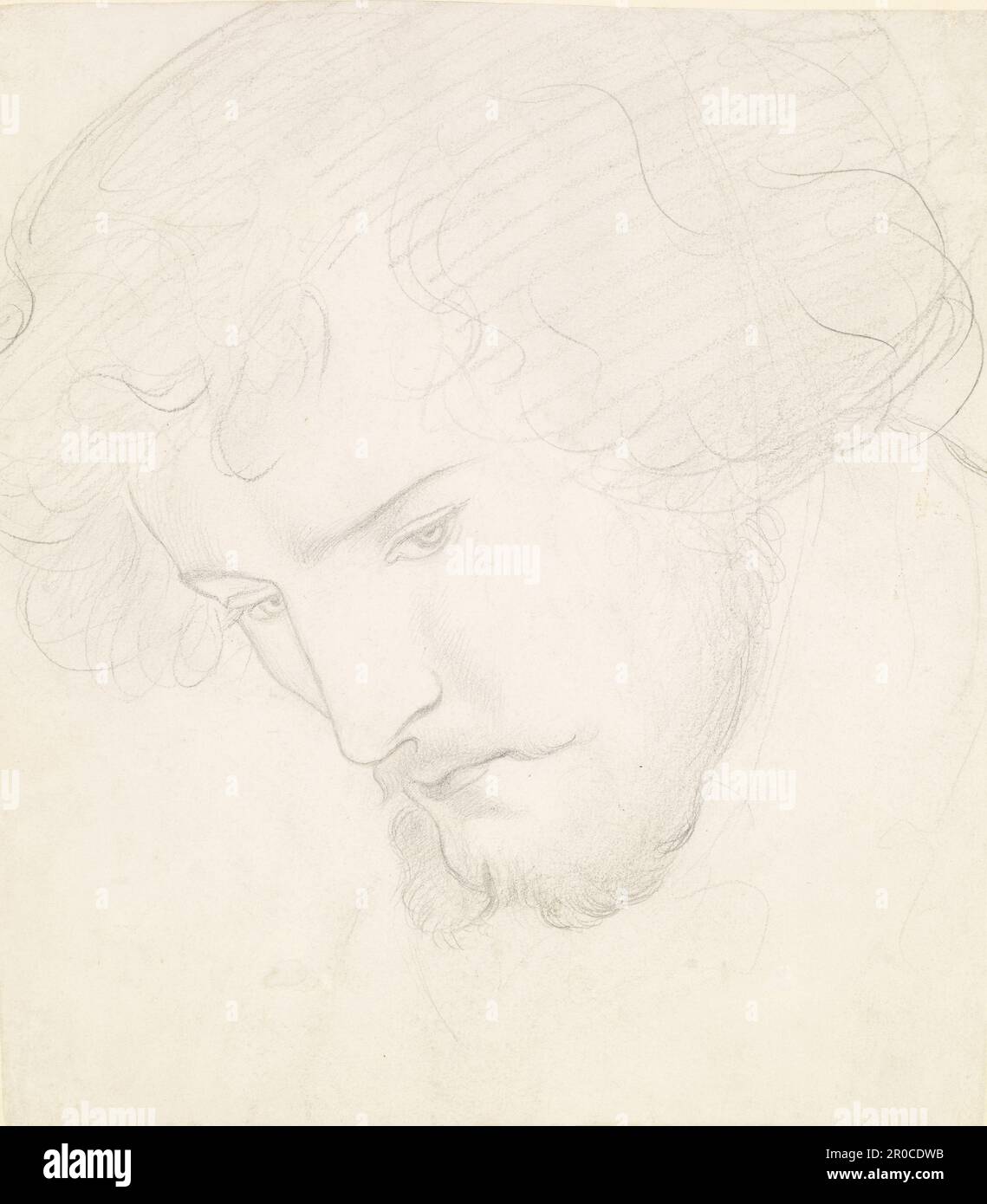The Seed of David - Study for David, 1859-1862. Dante Gabriel Rossetti ...