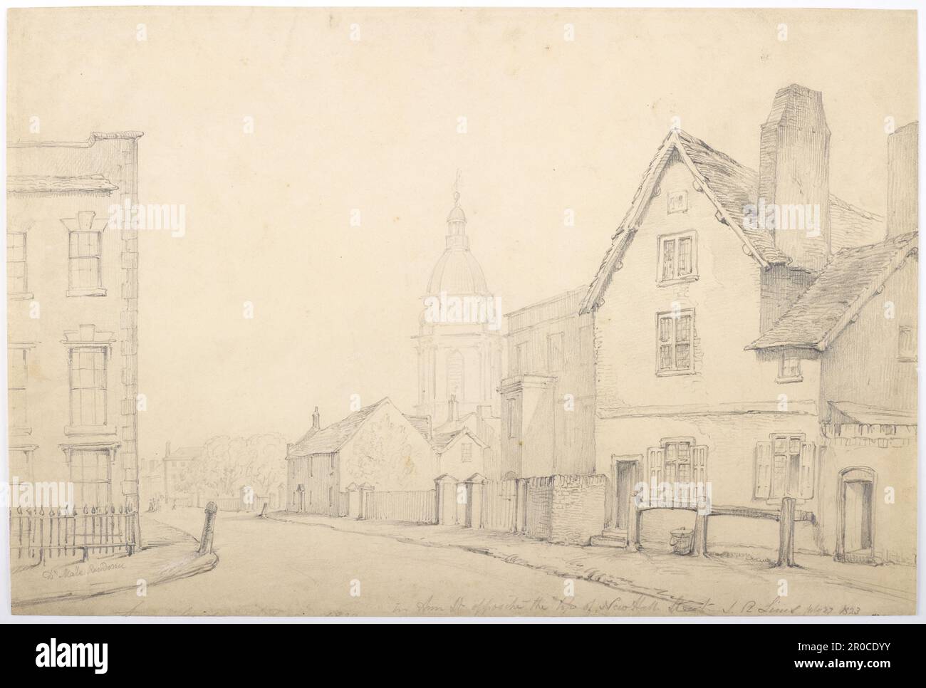 In Ann Street opposite the top of New Hall (Newhall) Street, Birmingham ...