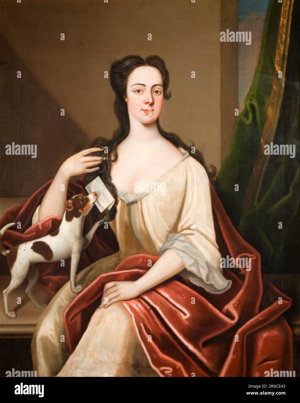 Portrait of Barbara Lister, 1740-1750. Artist unknown - British School ...