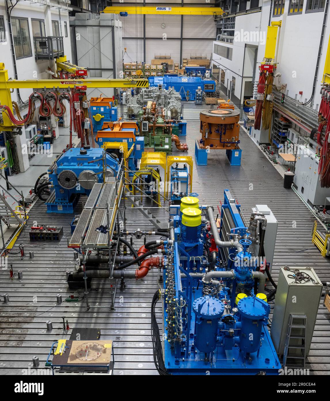 Augsburg, Germany. 08th May, 2023. In a hall at the Renk company ...