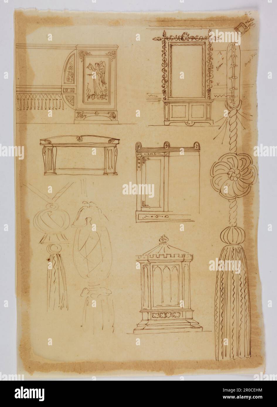 Wilkinson Tracing, Around eight different designs for objects including ...