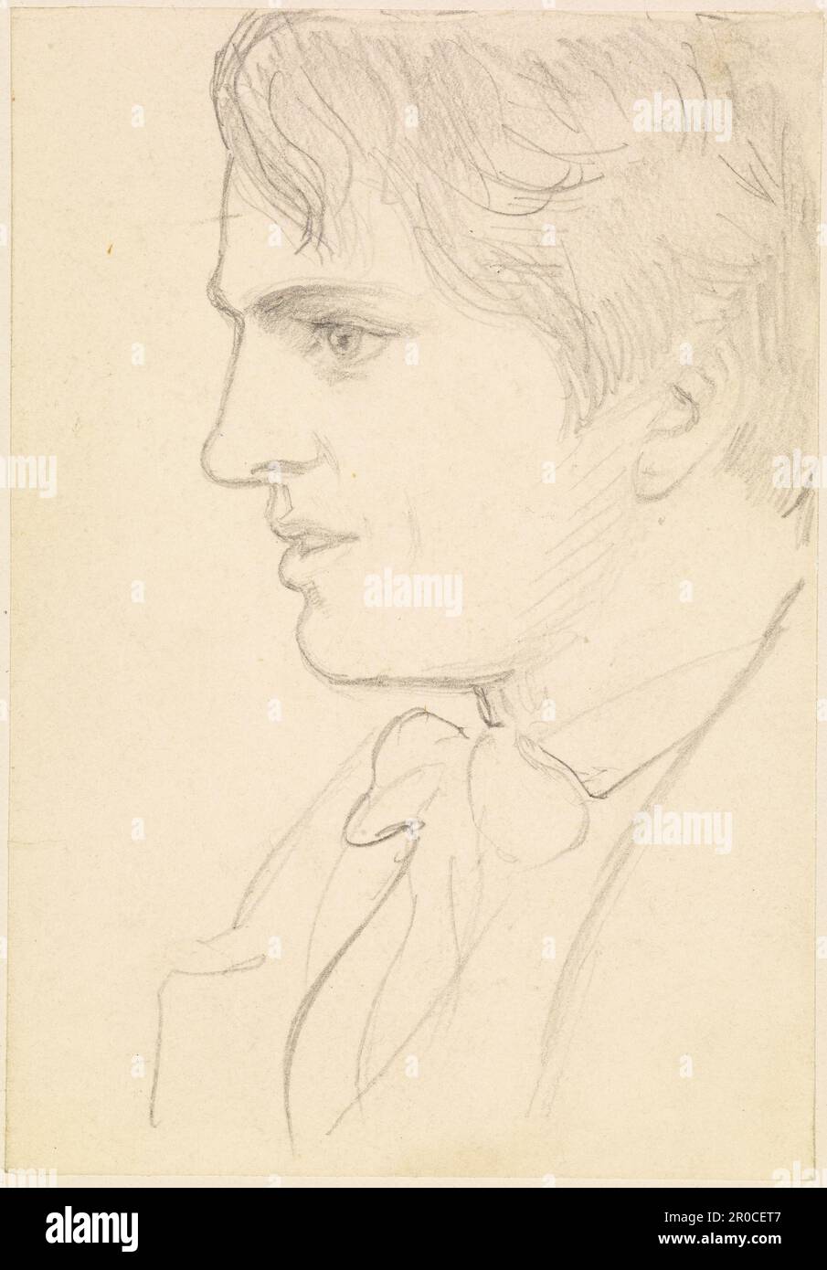 Portrait of Holman Hunt, either William or Edward, 1851. Artist: Dante ...