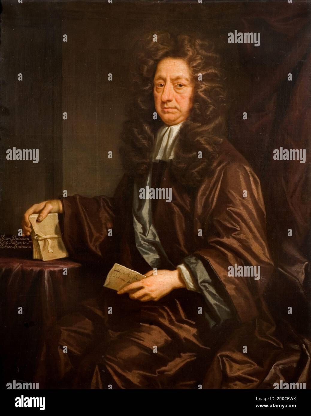 Portrait of Joas Bateman, 1700-1718. Jonathon Richardson the Elder ...