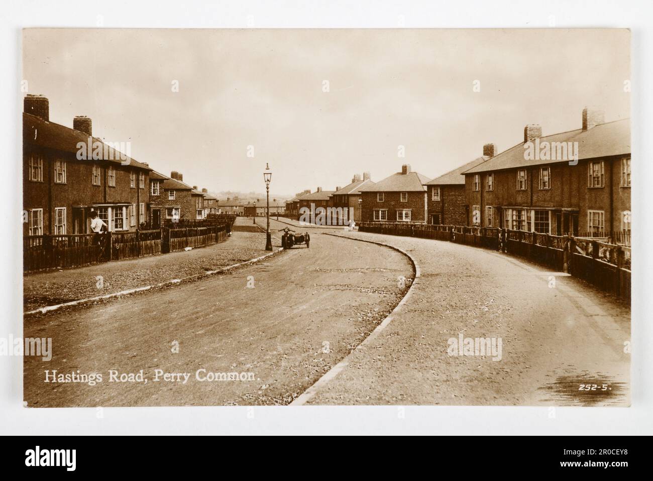 Postcard - Hastings Road, Perry Common, Birmingham, 1930-40 ...