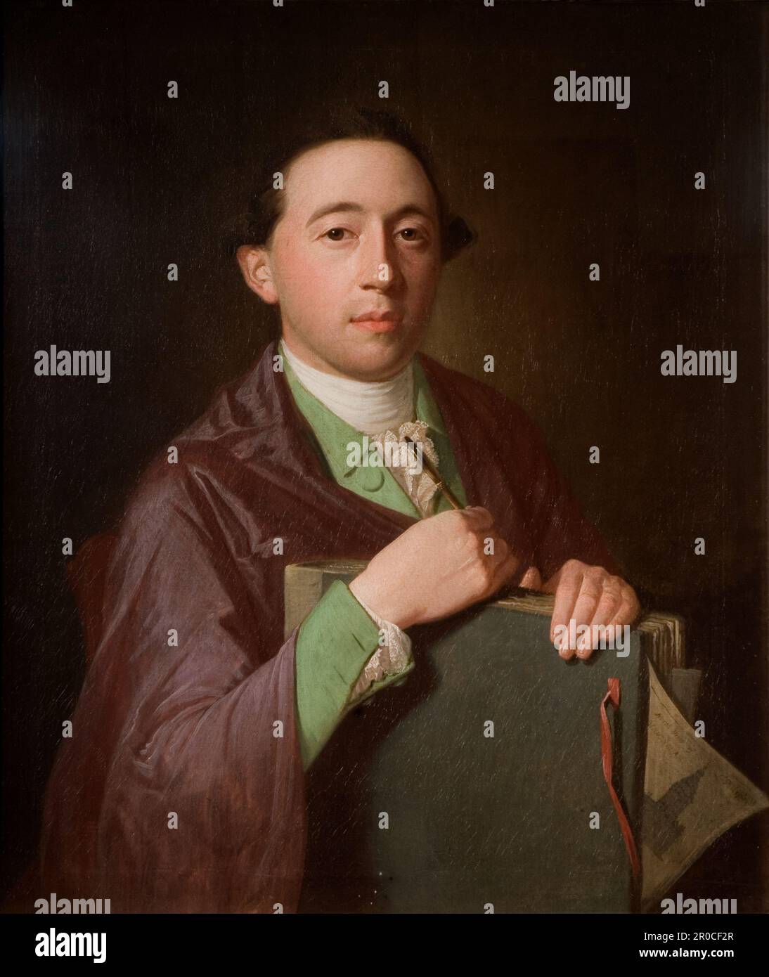 Portrait of William Westley, 1750-1800. James Millar. Surveyor, made ...