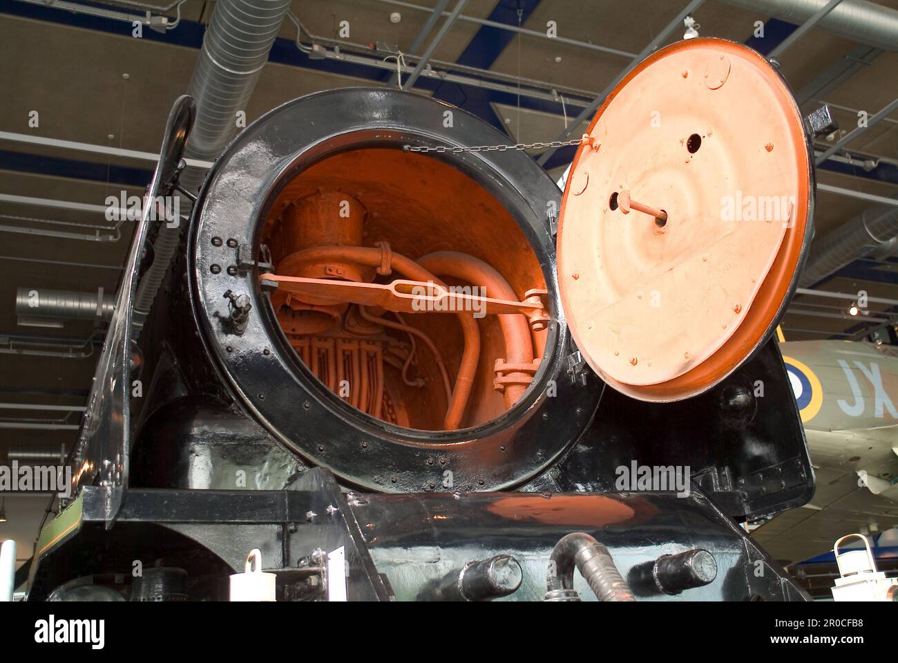 The Steam Locomotive Named City Of Birmingham On Exhibition At Thinktank Birmingham Museum Of