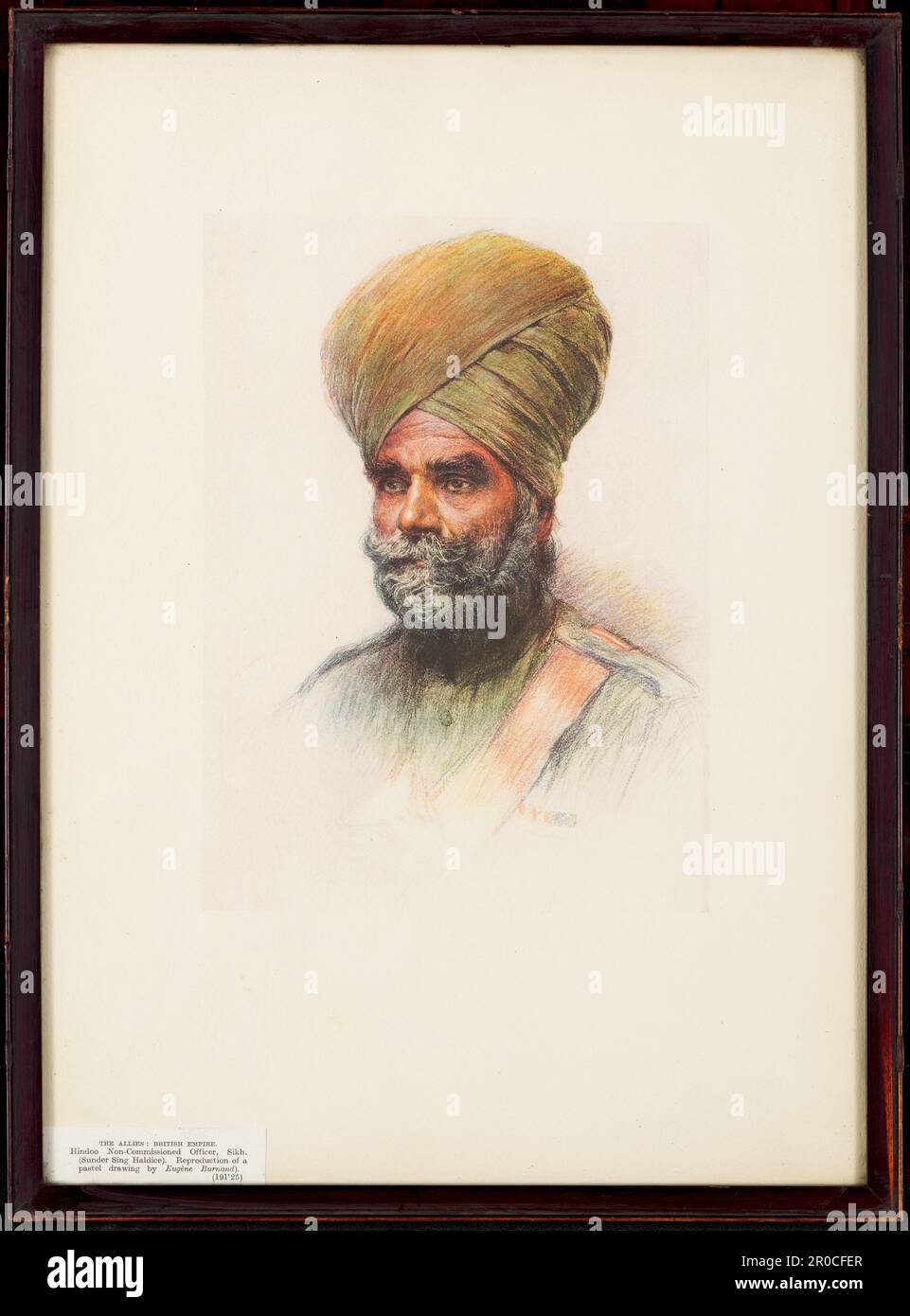 Sikh non commissioned officer hi-res stock photography and images - Alamy
