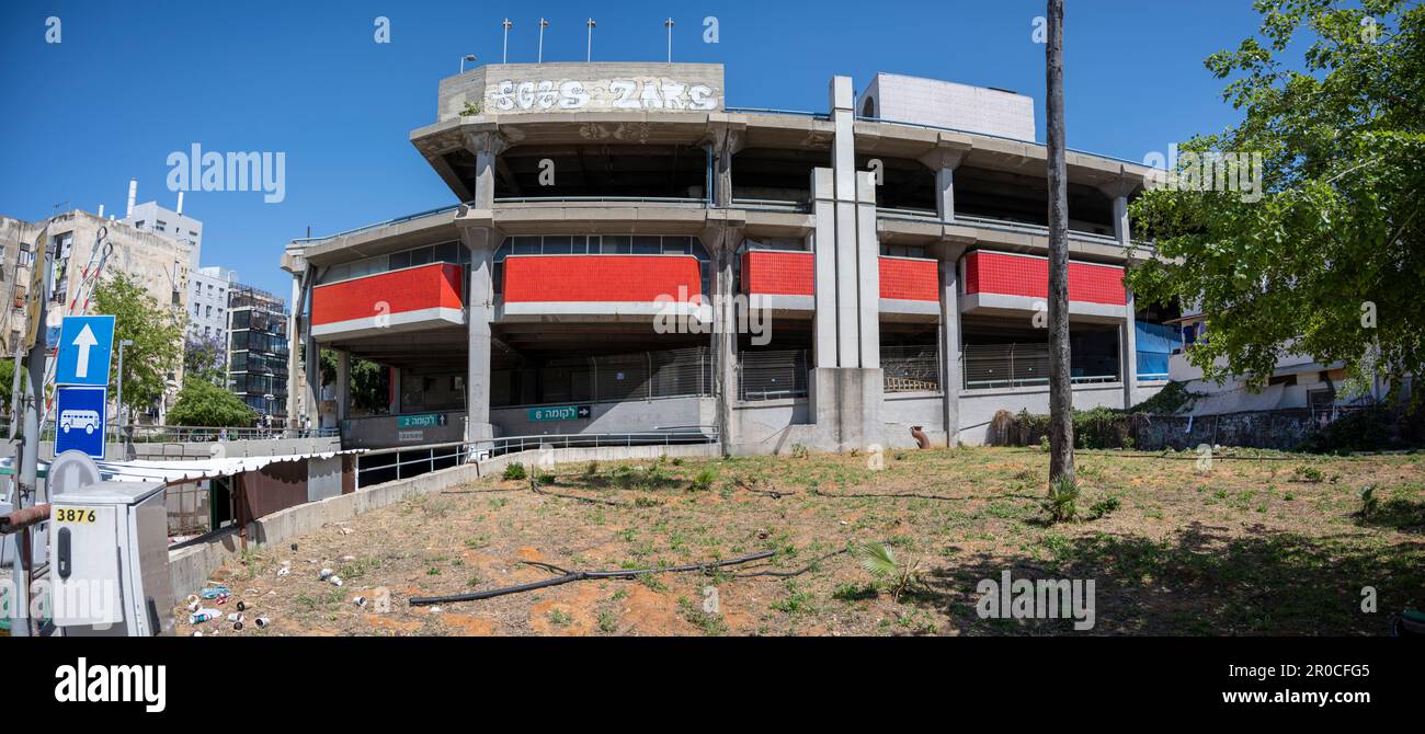 The Tel Aviv Central Bus station A concrete monster in the middle of ...