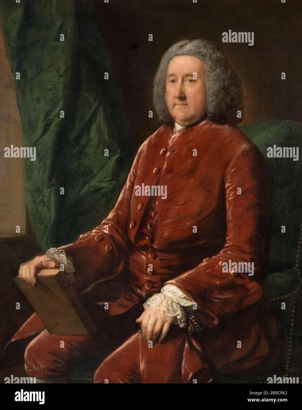 Portrait of Thomas Coward, 1765. By Thomas Gainsborough Stock Photo - Alamy