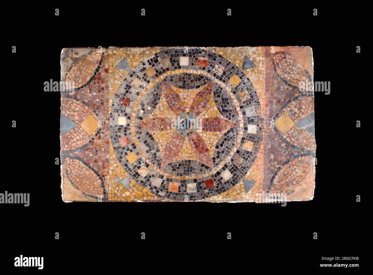 Tesserae from Roman mosaic.. Antiquities - Romano-British Stock Photo ...