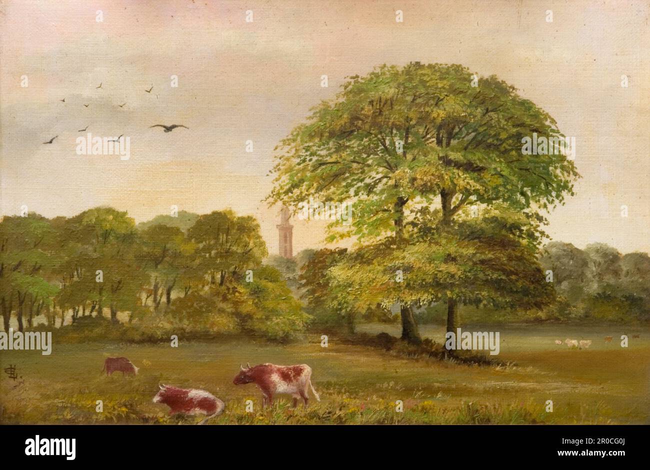 Tower Edgbaston Pumping Station, 1894. Vale. View from the back of a ...