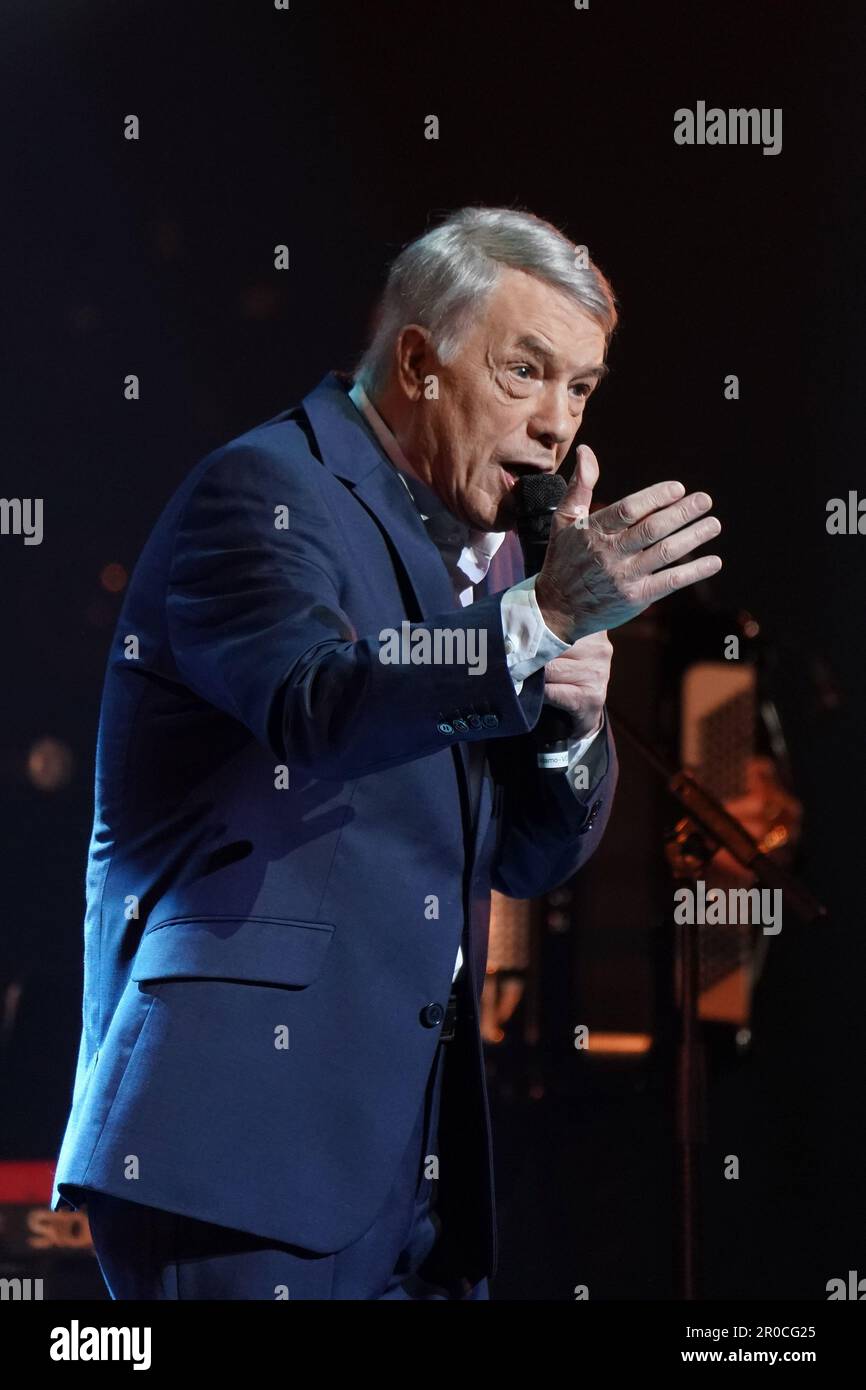 French singer Adamo performing in Montreal Stock Photo - Alamy
