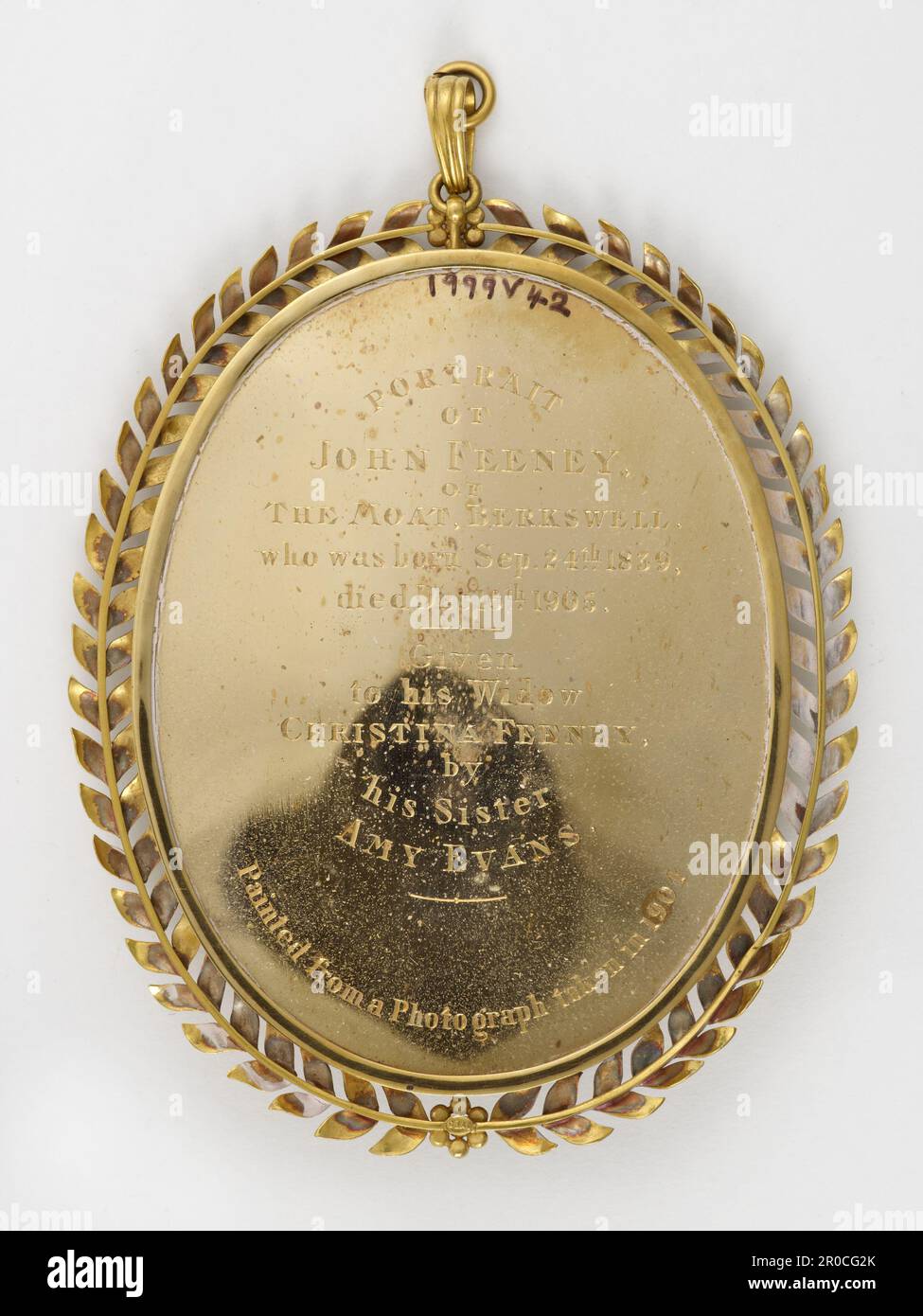 Miniature Portrait of John Feeney, 1907. Allen Edward Everitt. John ...