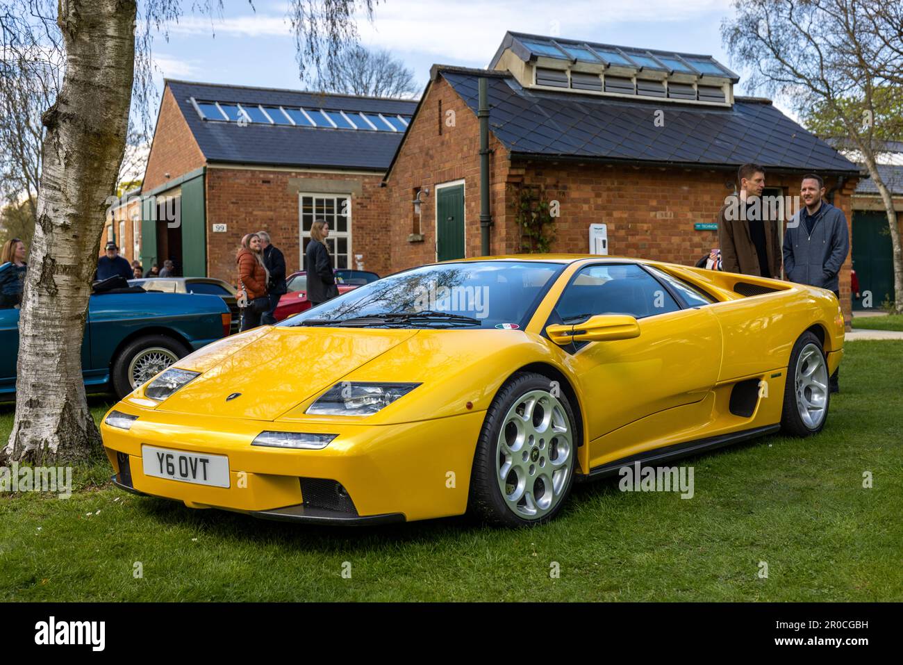 2001 Lamborghini Diablo VT ‘Y6 OVT’ on display at the April Scramble ...