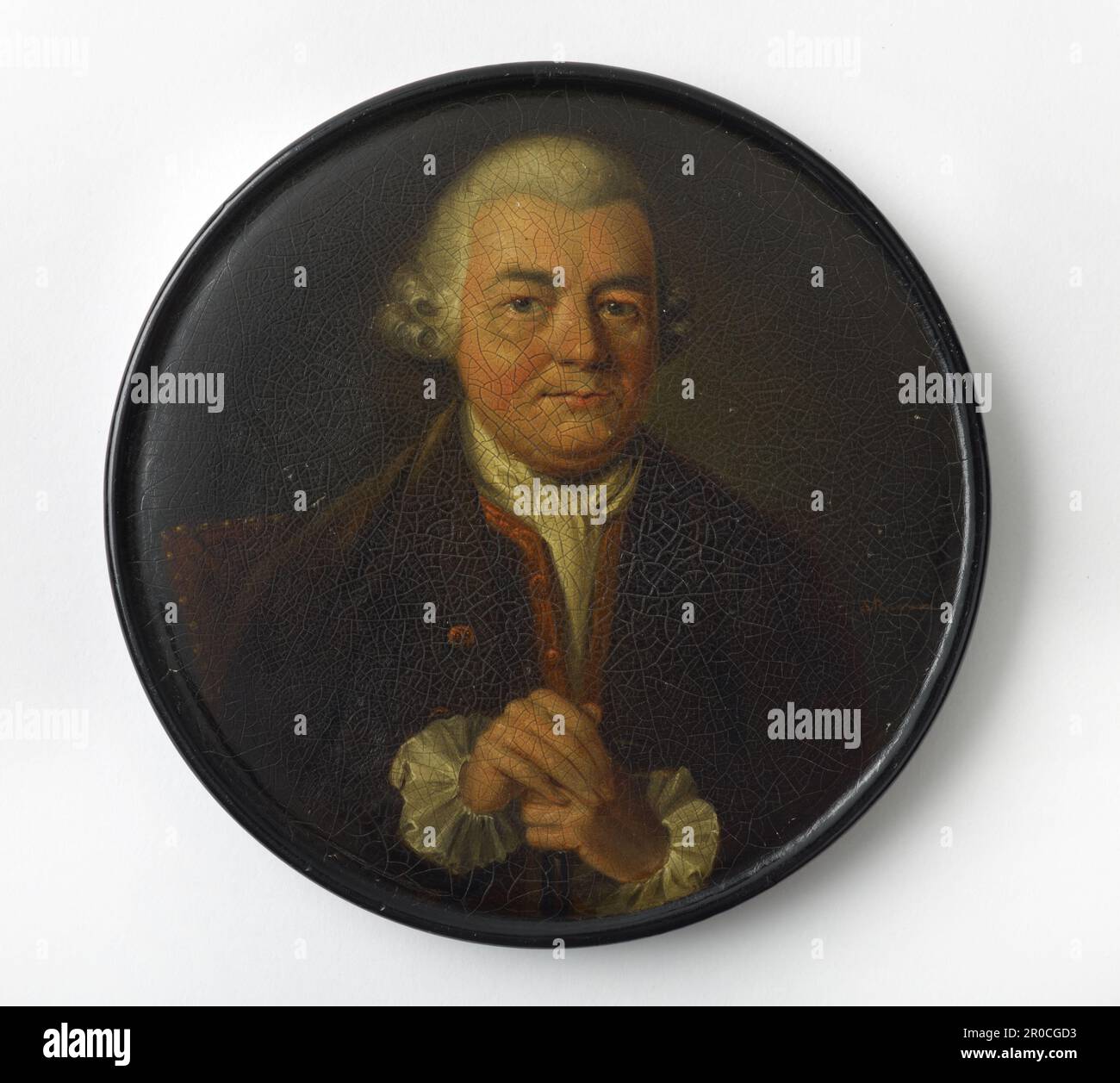 Snuff Box - Portrait of John Baskerville (1706-1775). Artist: Samuel ...