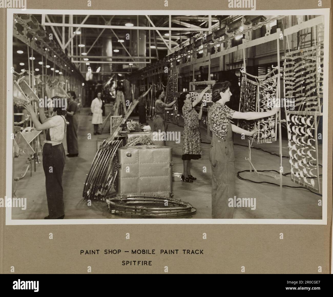 2015.14.2.. Photograph Album: WWII Castle Bromwich Aeroplane Factory ...