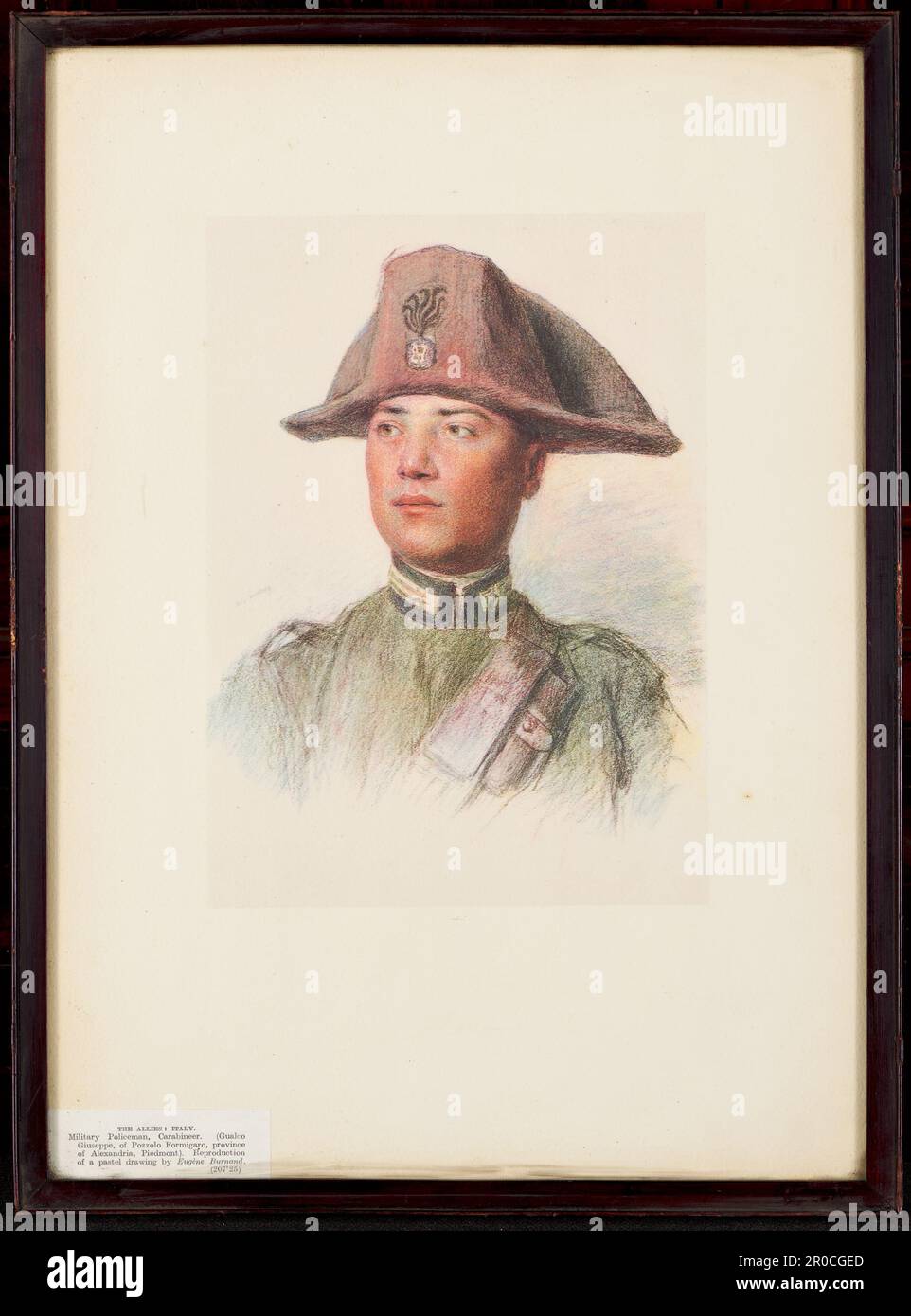 The Allies: Italy: Military Policeman, Carabineer. Individual: Gualco ...