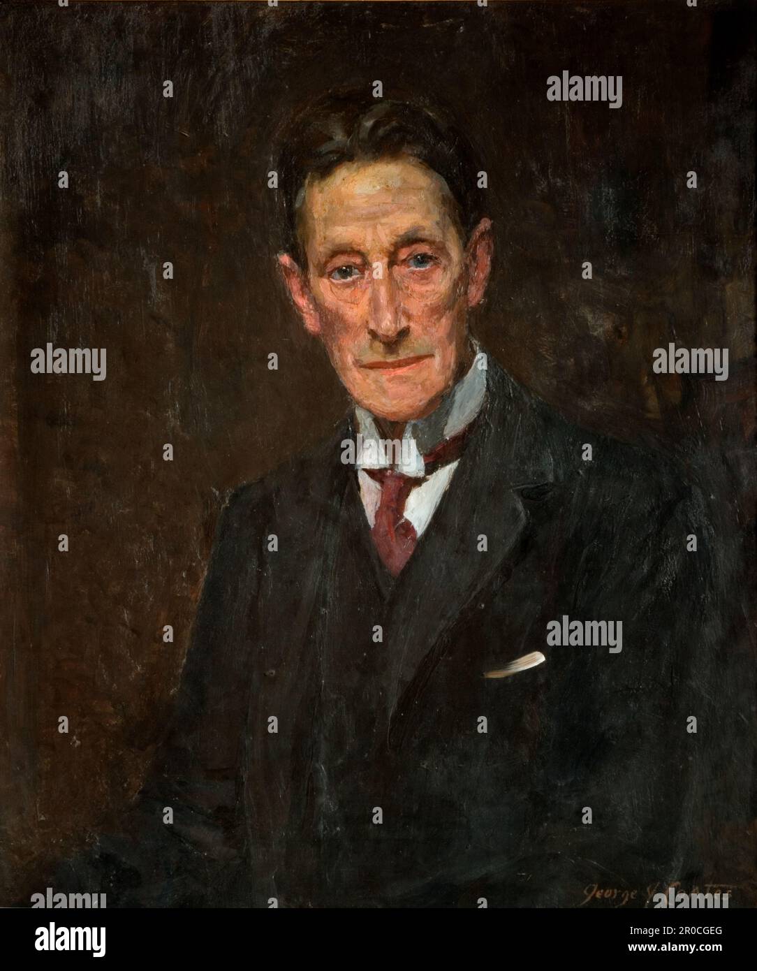 Portrait of Sir Johnston Forbes-Robertson, 1900-1925. George James ...