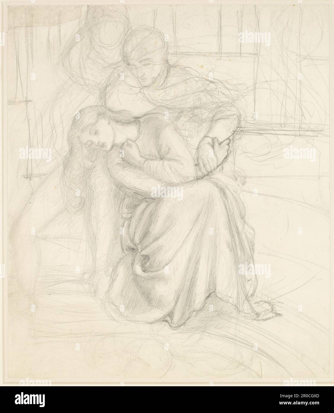 Perseus and Andromeda (Aspecta Medusa), 1865. Artist: Dante Gabriel ...