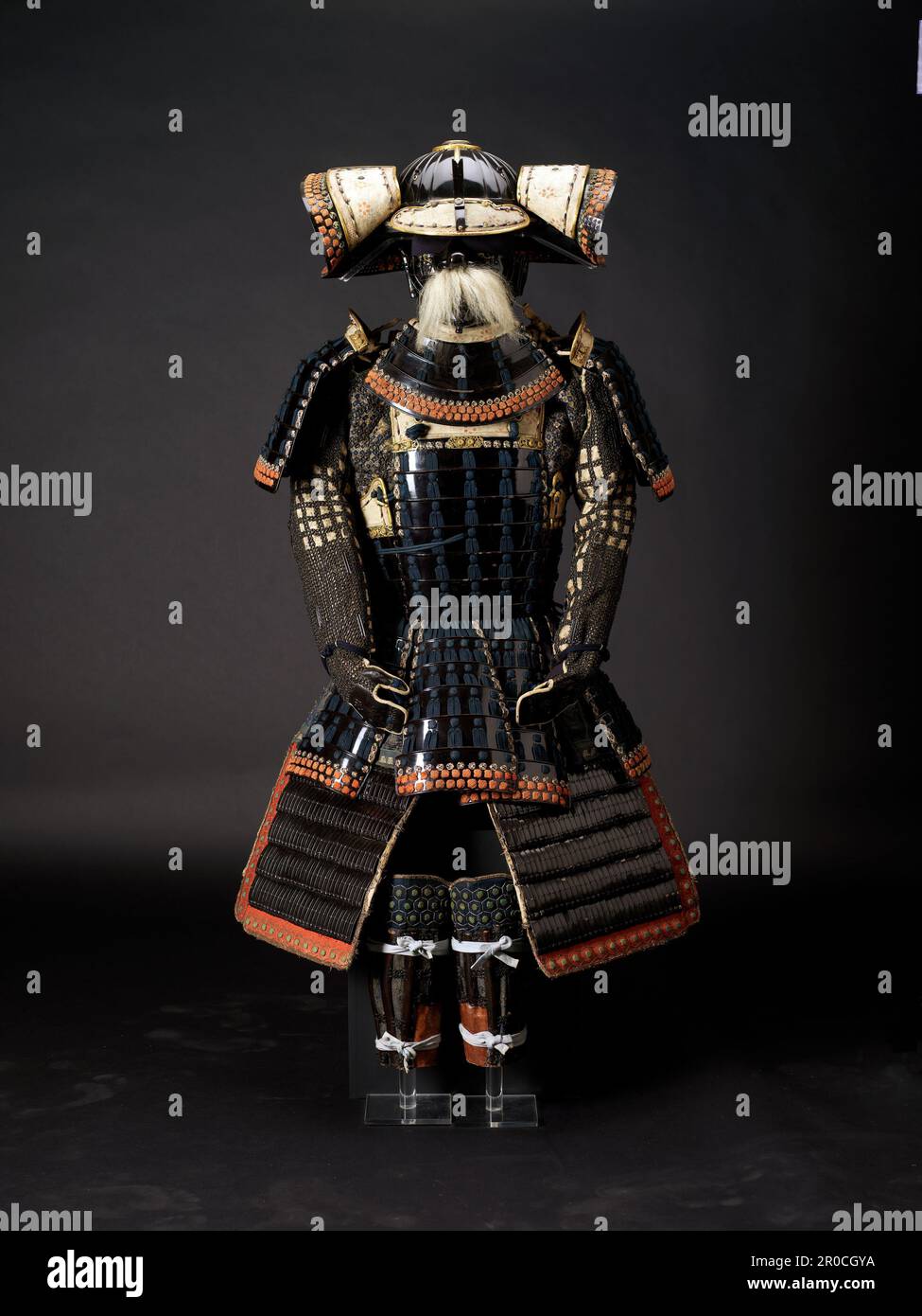 2005.4366.1 thru .10. Japanese Suit of Armour. Made in Japan, maker ...